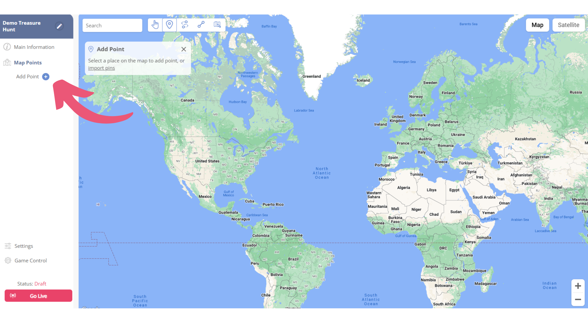 How do I add a challenge to a point? – Locatify